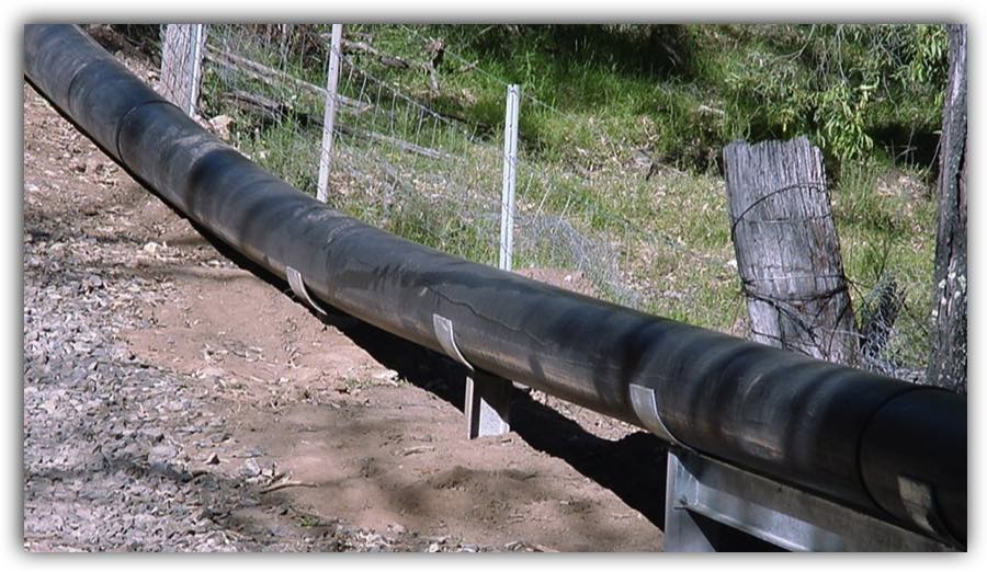 Waterways Overland Pipes